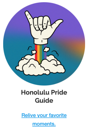 2021 Pride Project Icons - Hawaii LGBT Legacy Foundation
