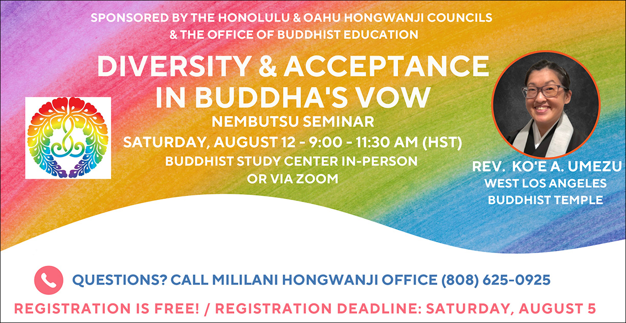 Diversity & Acceptance in Buddhaʻs Vow - Hawaii LGBT Legacy Foundation