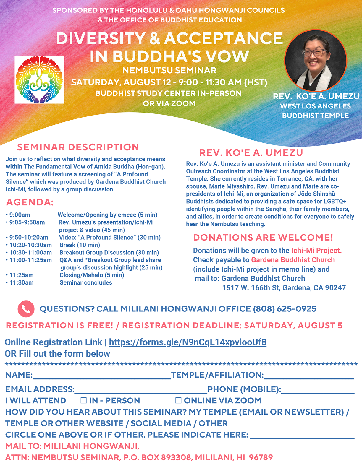 Diversity & Acceptance in Buddhaʻs Vow - Hawaii LGBT Legacy Foundation