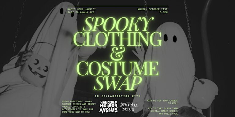 Spooky Clothing & Costume Swap - Hawaii LGBT Legacy Foundation
